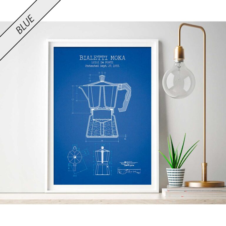 Bialetti Moka Patent - Vintage Instant Download Printable Image